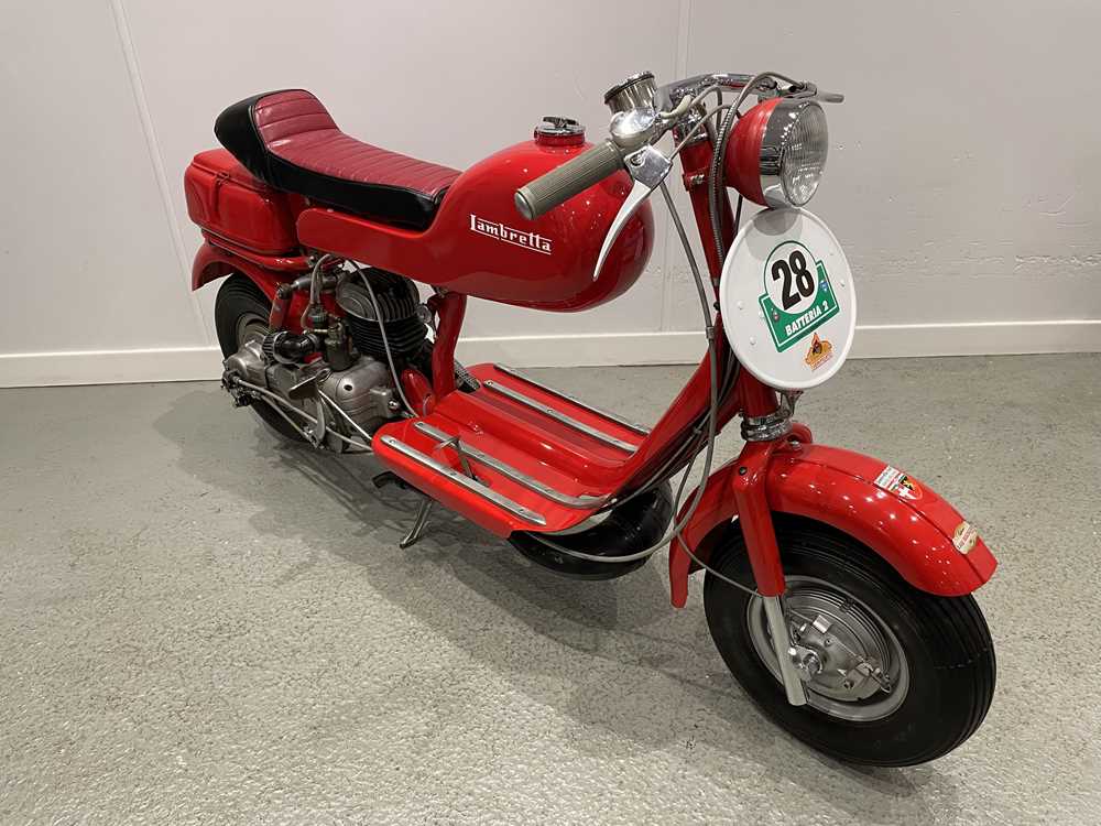 Lot 140 - 1952 Lambretta 125D Racer
