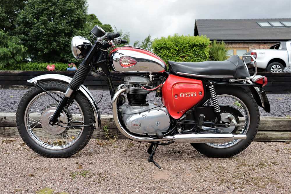 Lot 429 - 1969 BSA A65 Thunderbolt
