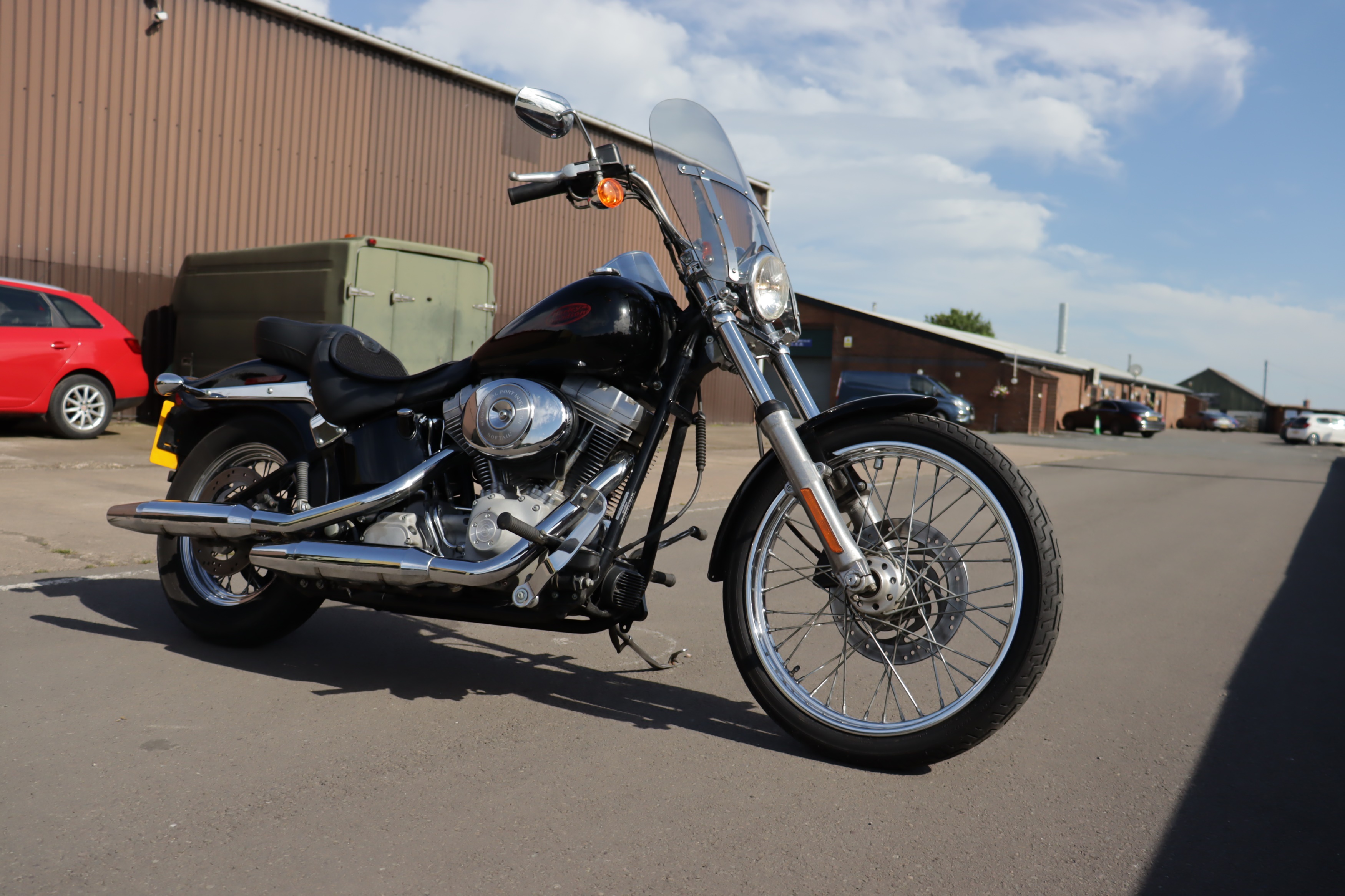 Lot 421 - 2004 Harley Davidson FXSTI Heritage Softail