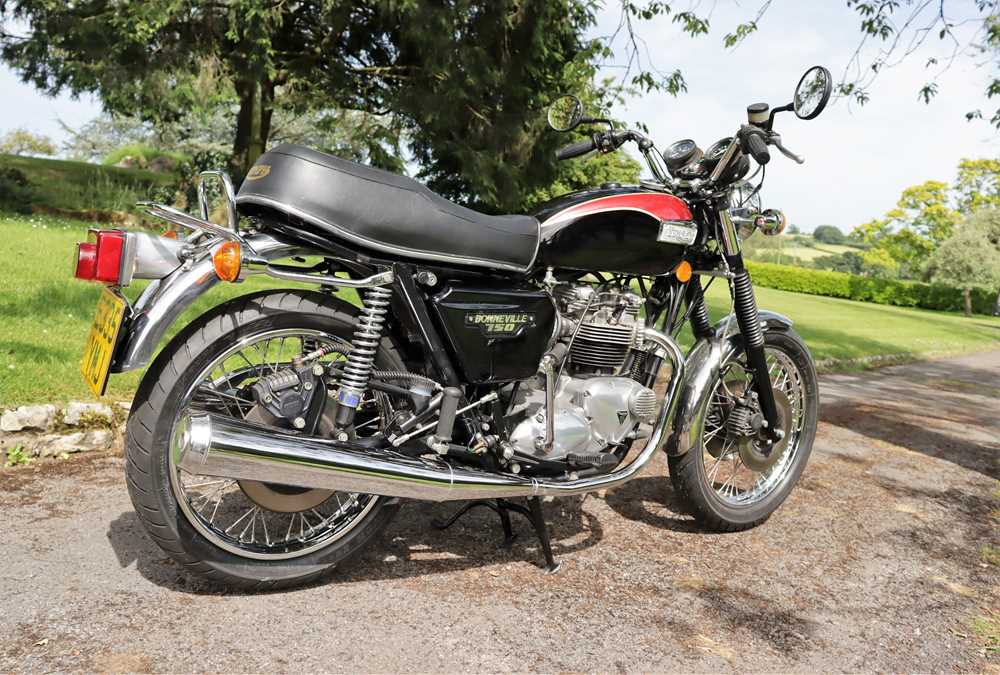 Lot 282 - 1978 Triumph Bonneville T140V