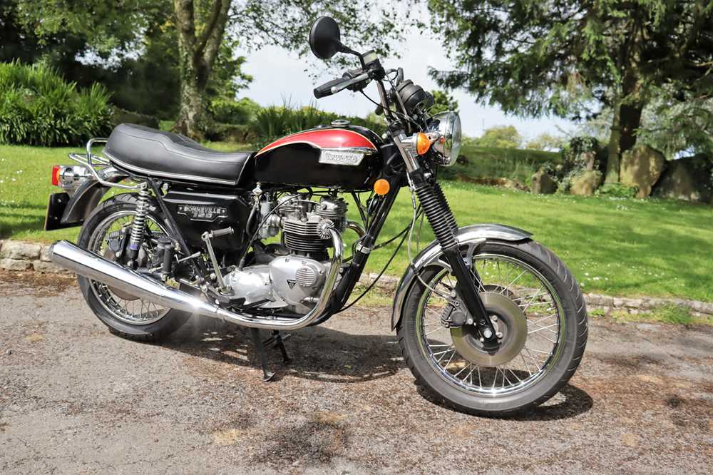 Lot 282 - 1978 Triumph Bonneville T140V
