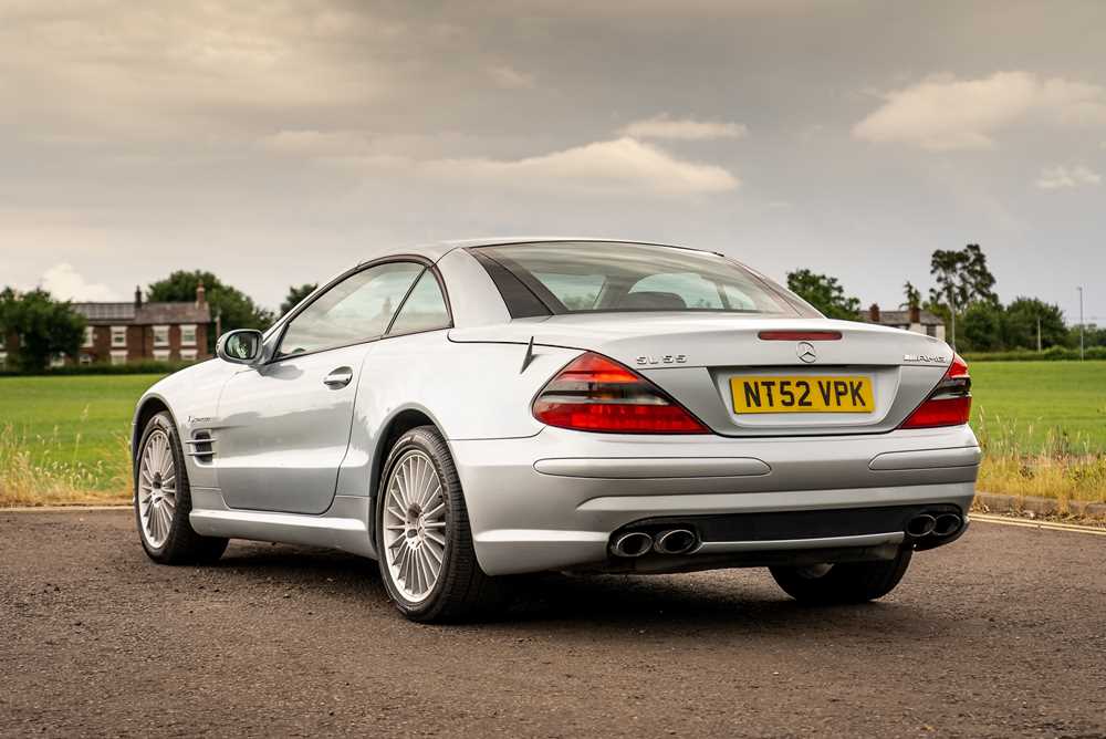 Lot 73 - 2002 Mercedes-Benz SL55 AMG