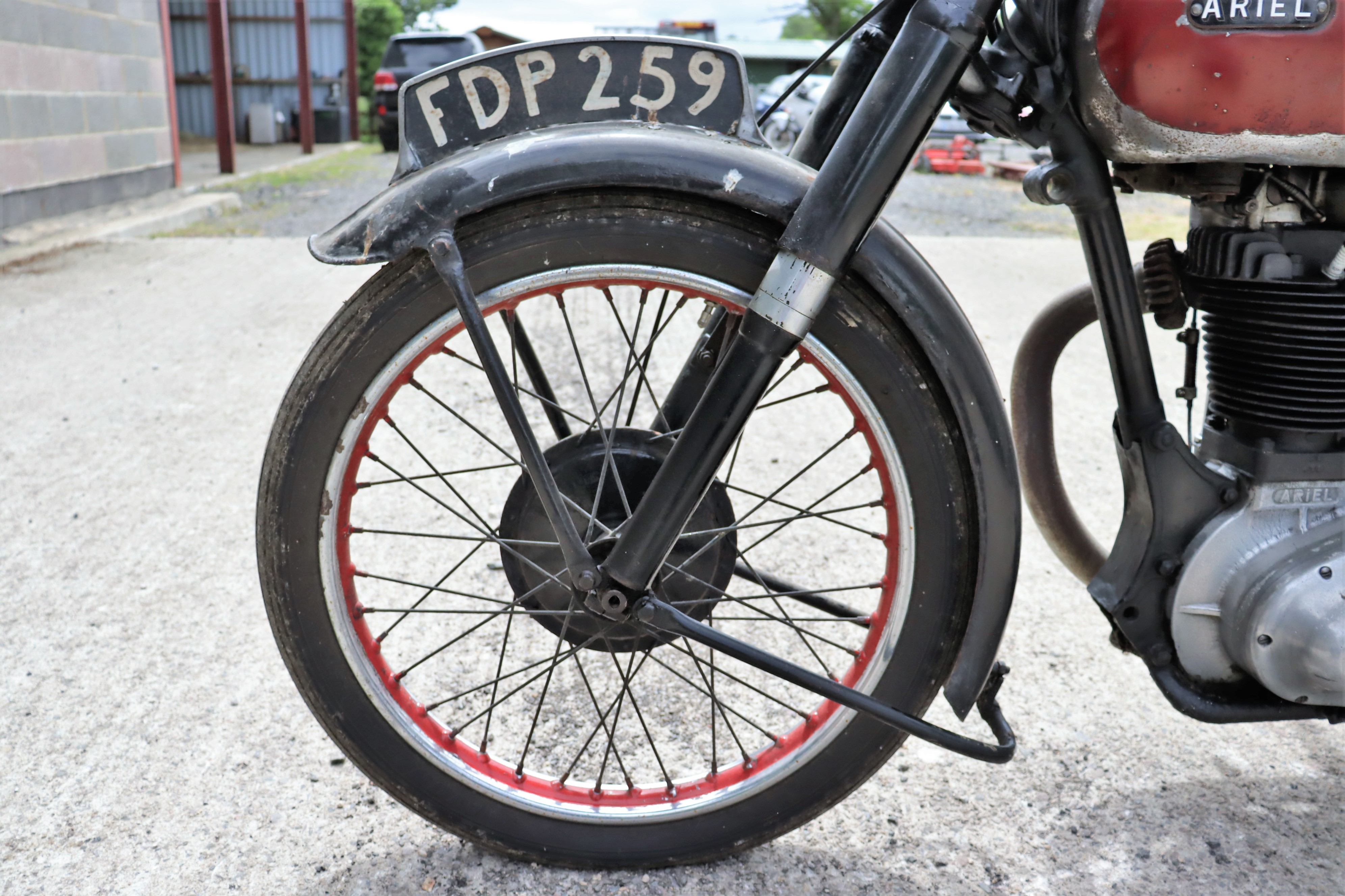 Lot 366 - 1950 Ariel NH Red Hunter