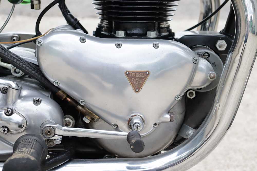 Lot 406 - 1958 Triumph T110