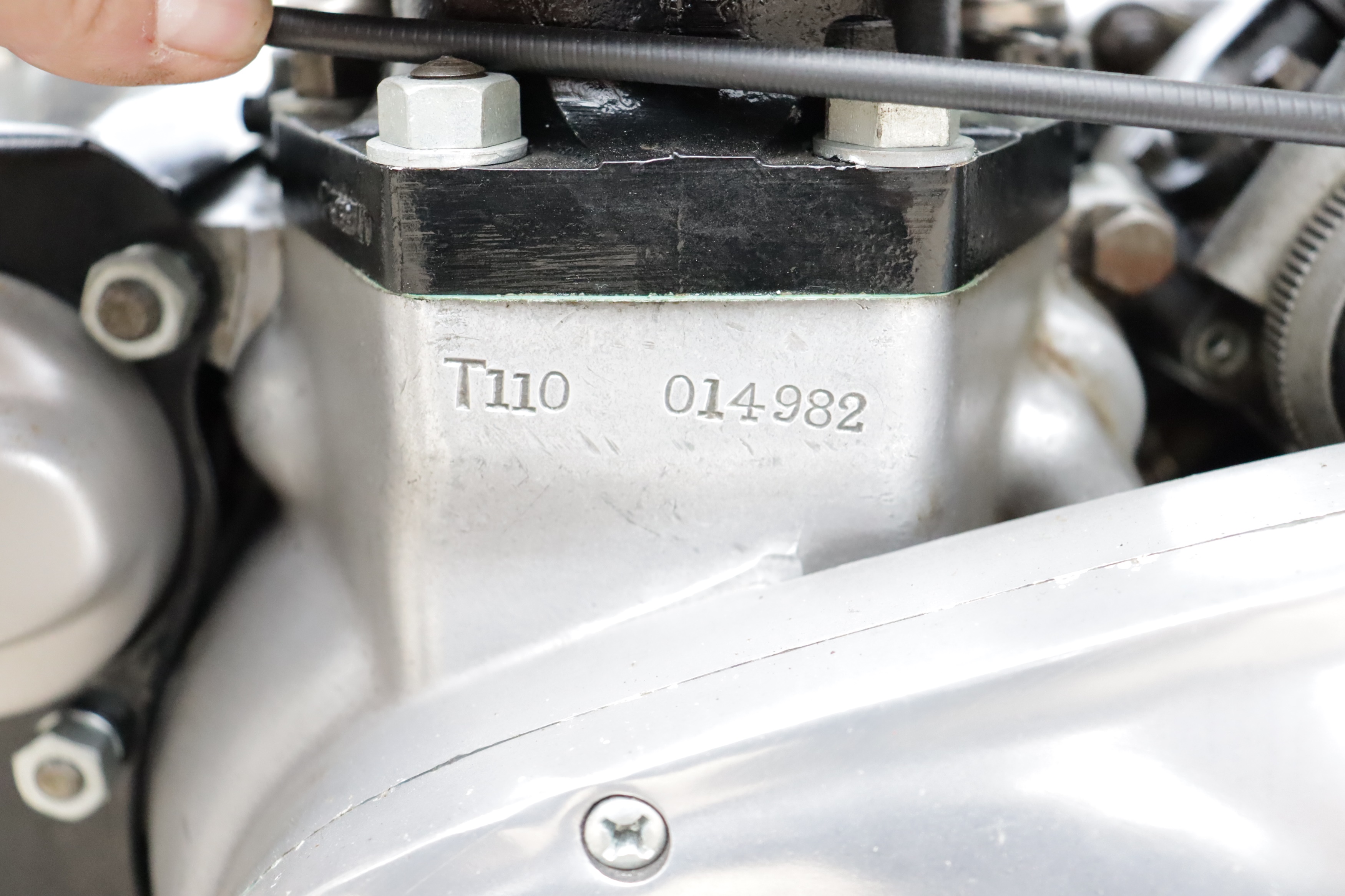 Lot 406 - 1958 Triumph T110