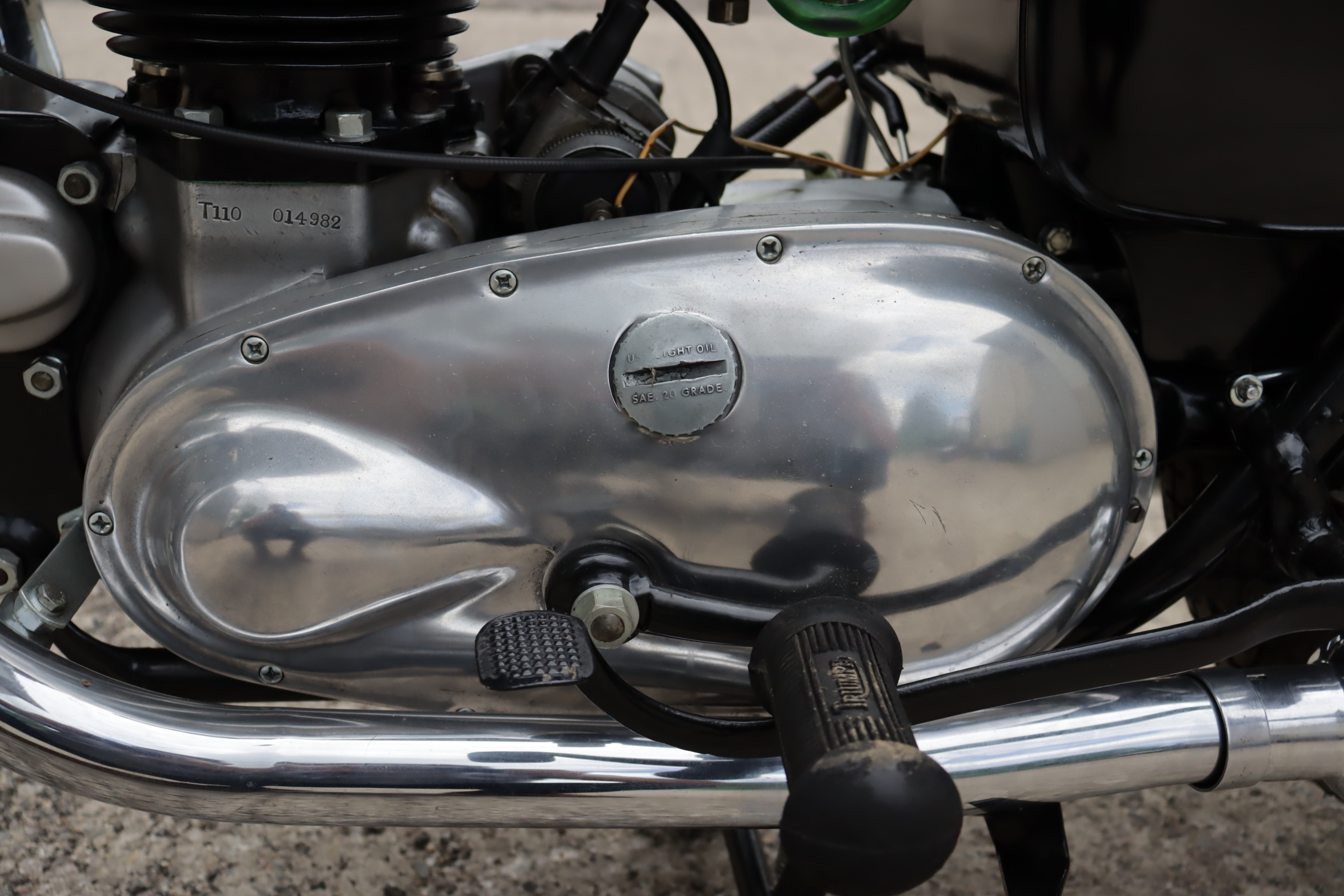 Lot 406 - 1958 Triumph T110