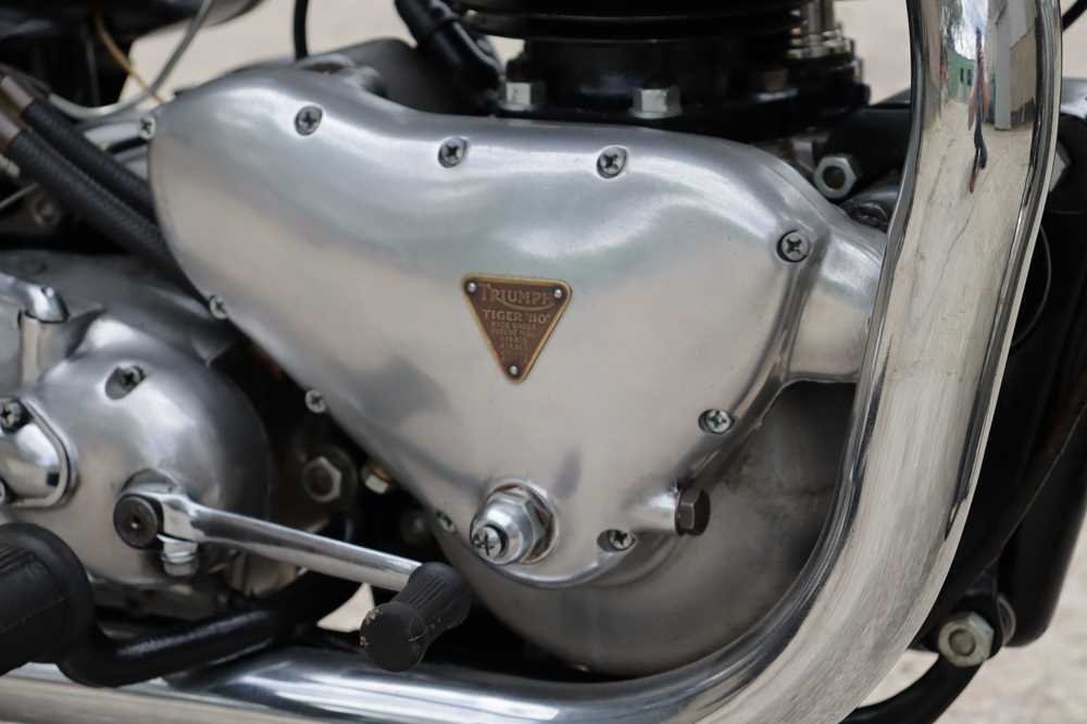 Lot 406 - 1958 Triumph T110