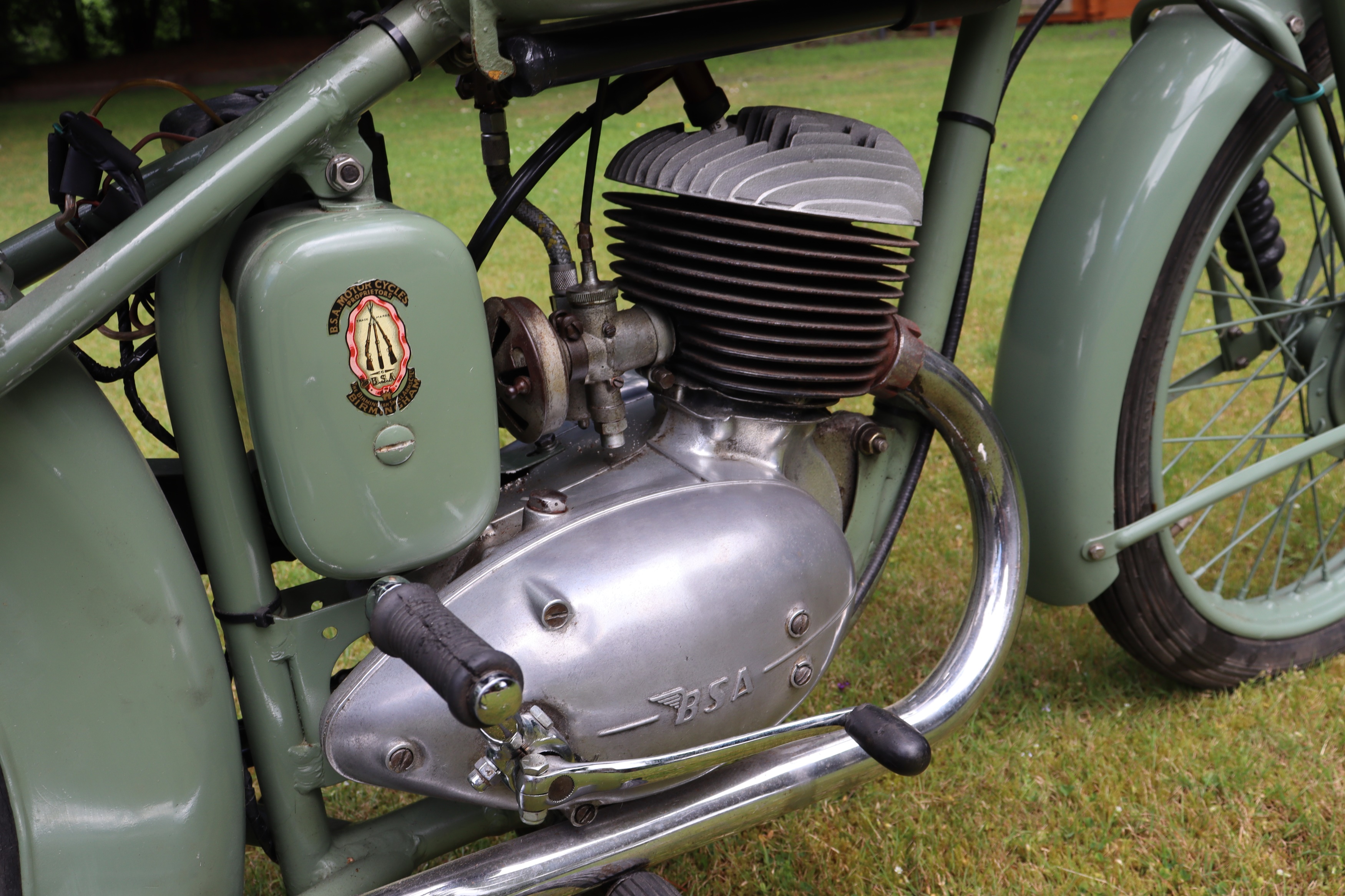 Lot 316 - 1955 BSA Bantam D1