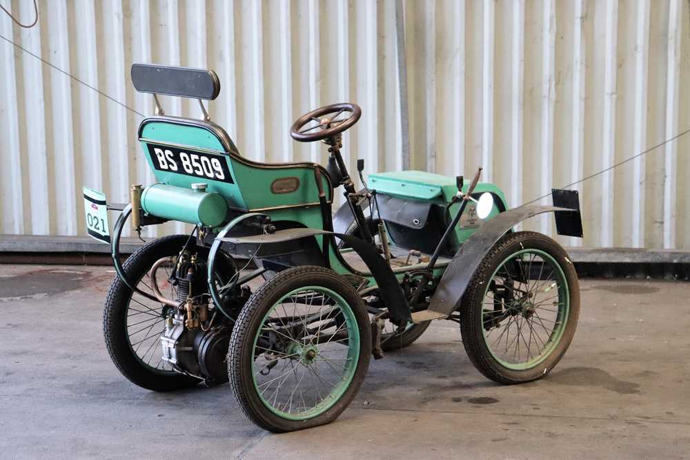 Lot 110 - 1899 Phebus 2 1/4hp Forecar