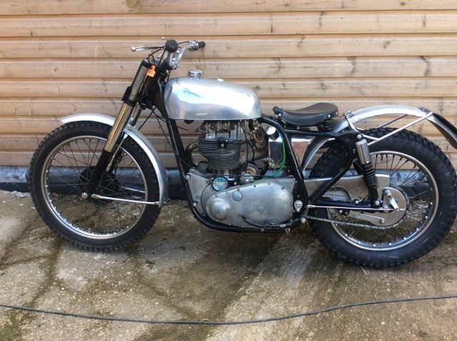 Lot 373 - 1956 BSA Gold Star Trials Bike