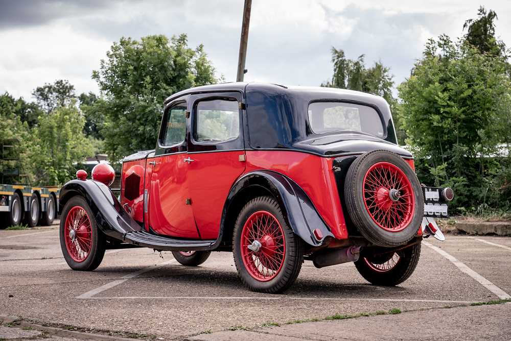 Lot 25 - 1933 Riley Nine Monaco Saloon