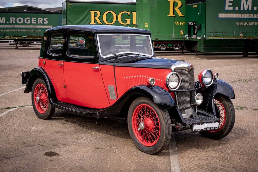 Lot 25 - 1933 Riley Nine Monaco Saloon