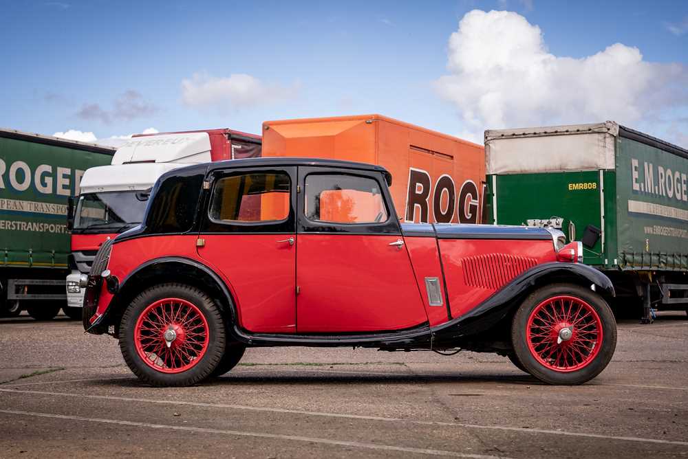 Lot 25 - 1933 Riley Nine Monaco Saloon