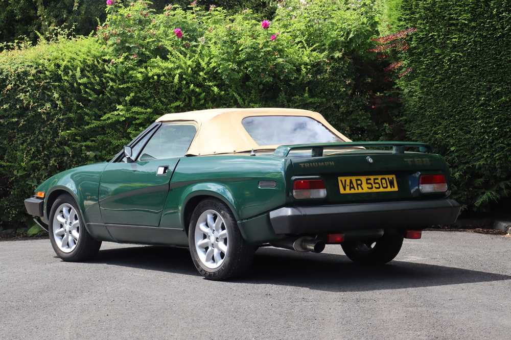Lot 93 - 1980 Triumph TR7 V8 Convertible