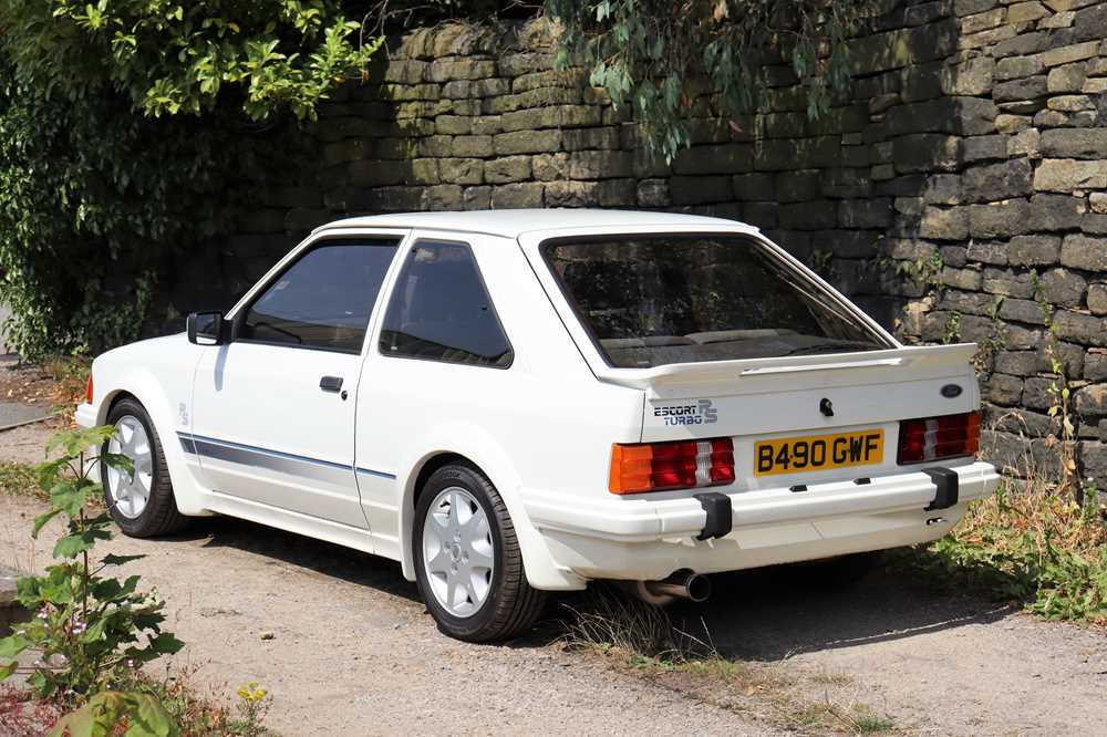 Lot 333 - 1984 Ford Escort RS Turbo