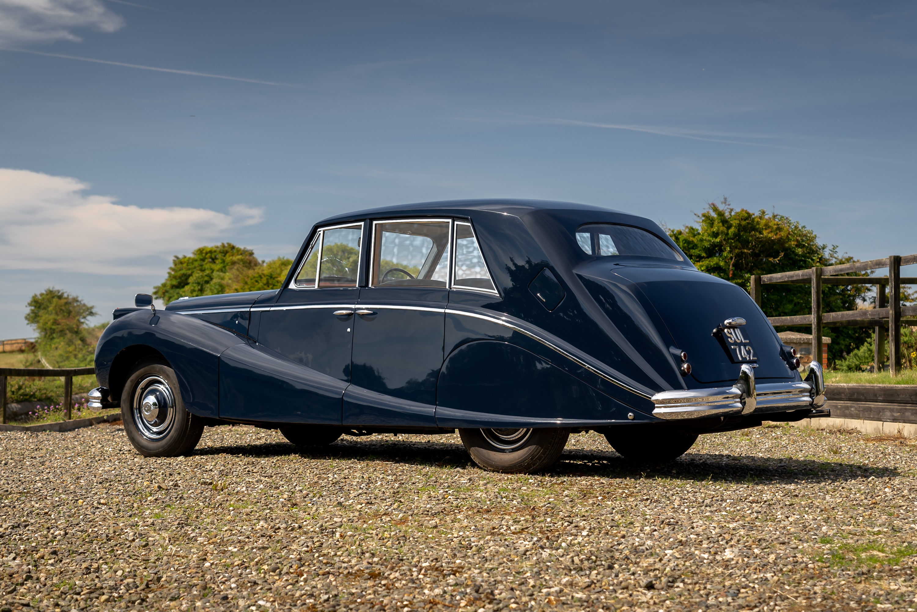 Lot 114 - 1956 Daimler Empress III DF 308 by Hooper