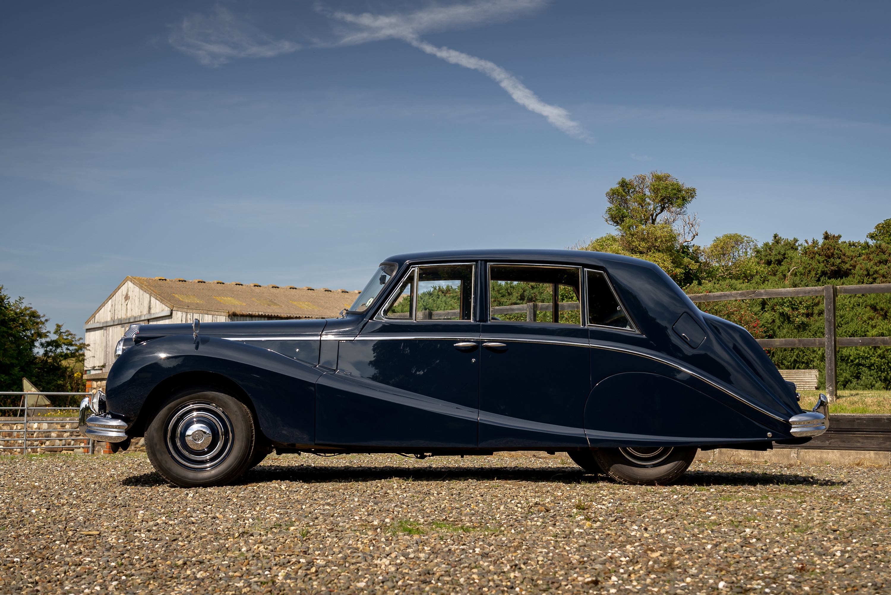 Lot 114 - 1956 Daimler Empress III DF 308 by Hooper