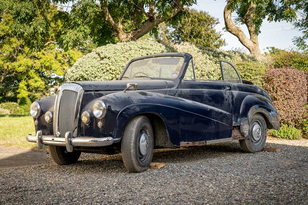 Lot 2 - 1955 Daimler Conquest Century Drophead Coupe