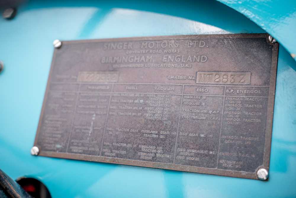 1953 Singer Monarch Tractor