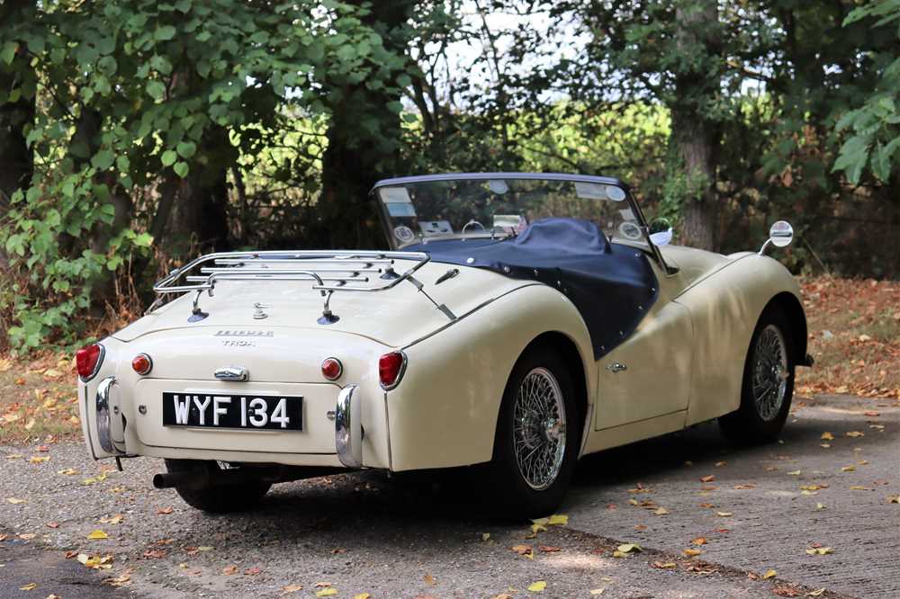 Lot 63 - 1959 Triumph TR3A
