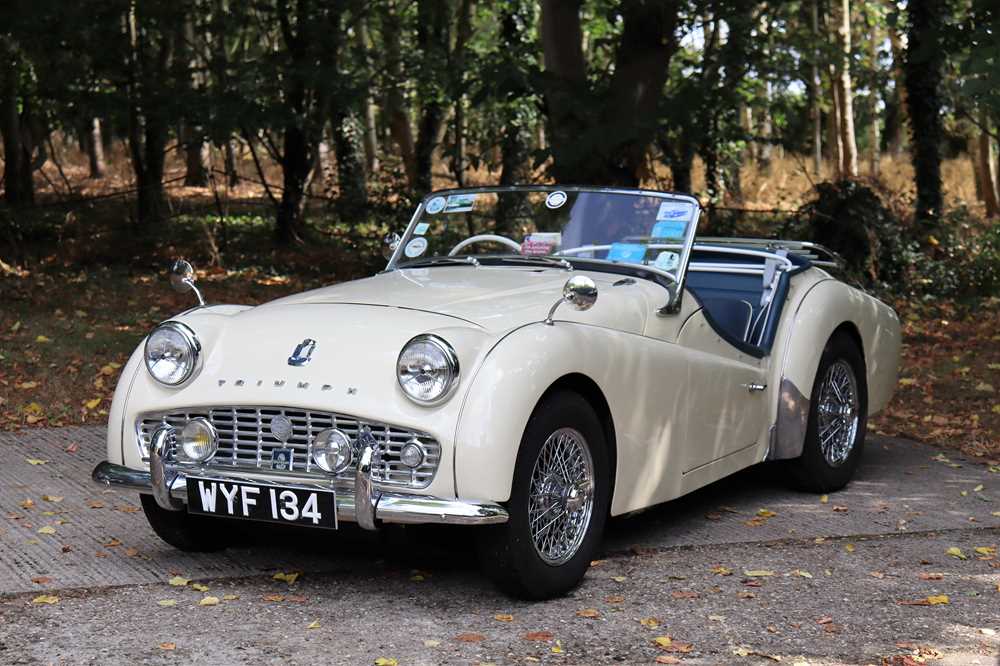 Lot 63 - 1959 Triumph TR3A