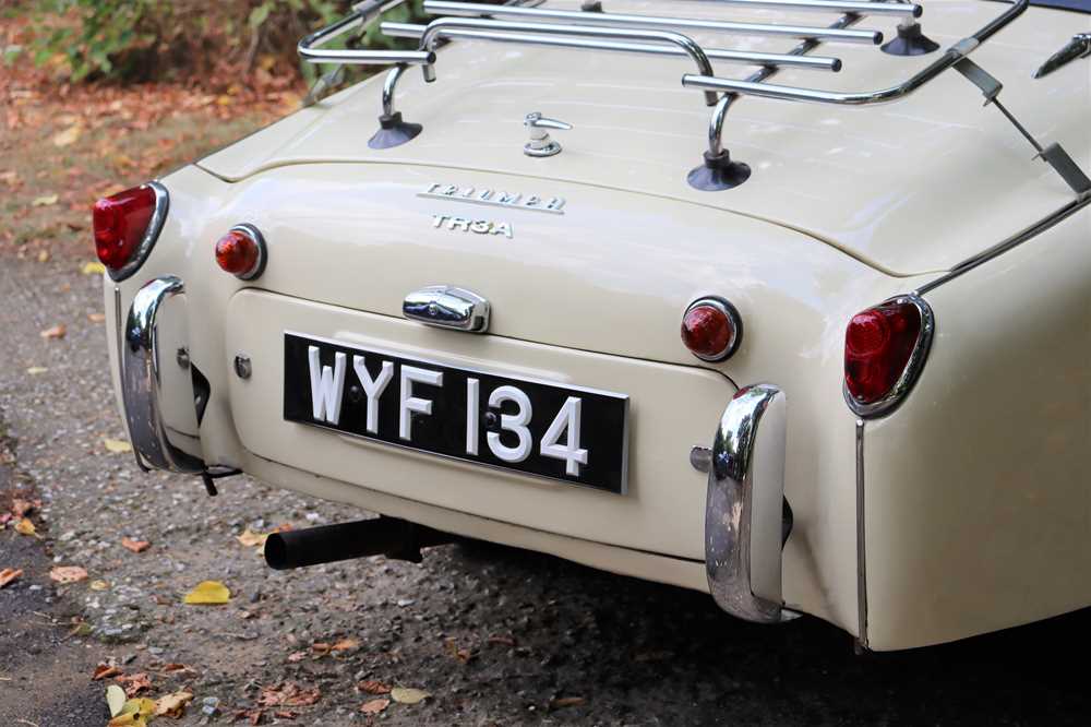 Lot 63 - 1959 Triumph TR3A