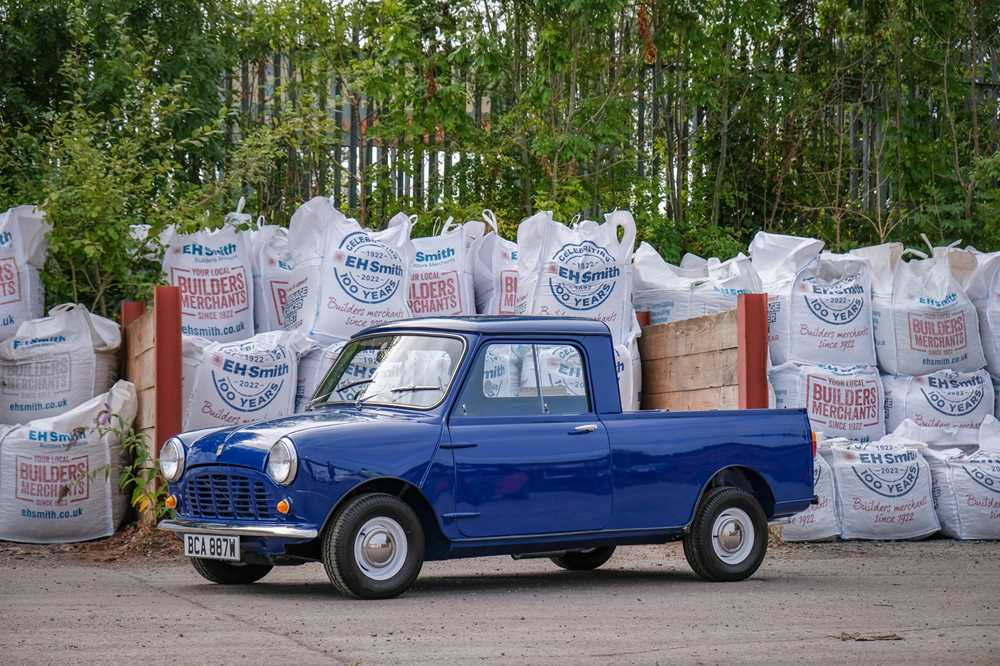Lot 24 - 1981 Austin-Morris Mini 95L Pickup