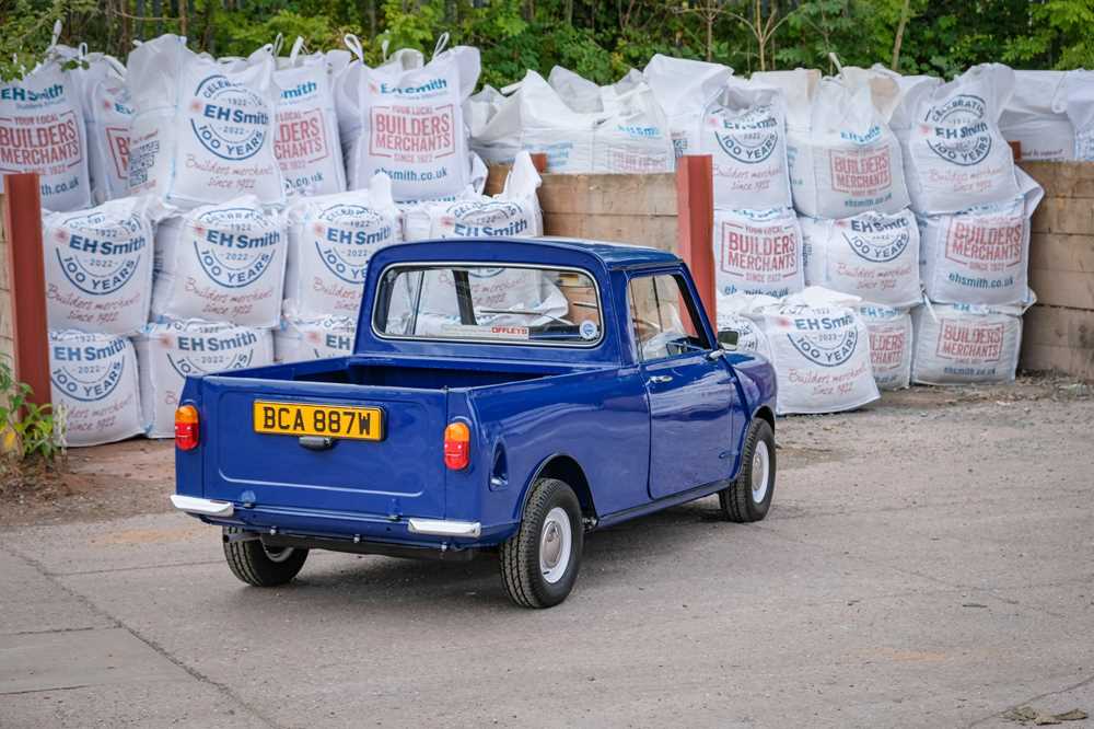 Lot 24 - 1981 Austin-Morris Mini 95L Pickup