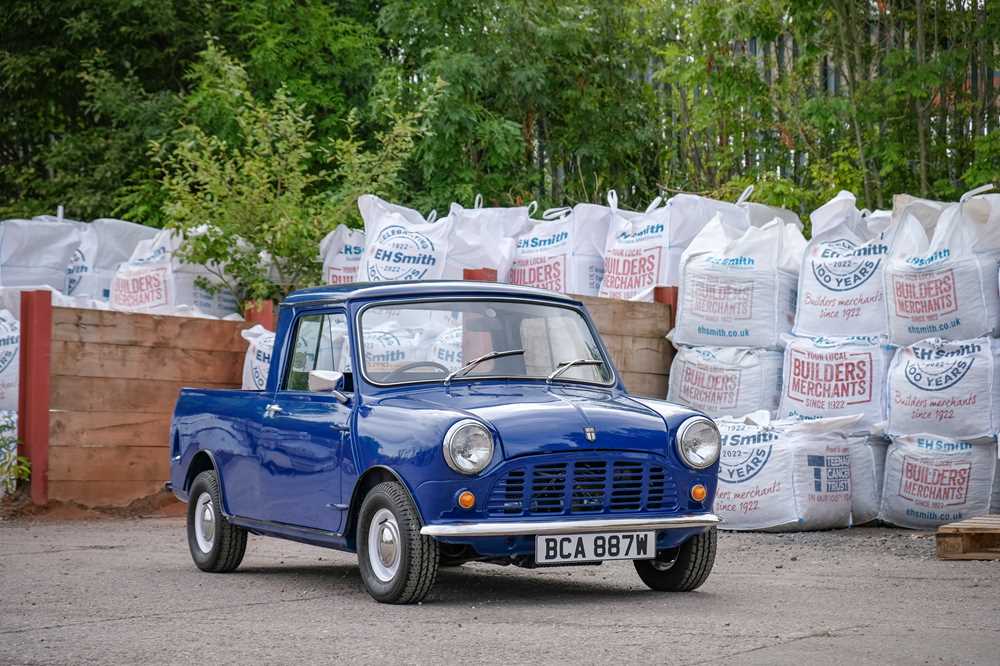 Lot 24 - 1981 Austin-Morris Mini 95L Pickup