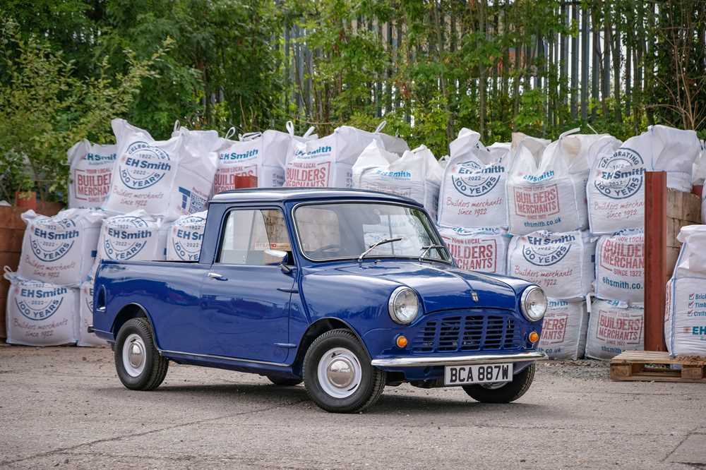 Lot 24 - 1981 Austin-Morris Mini 95L Pickup