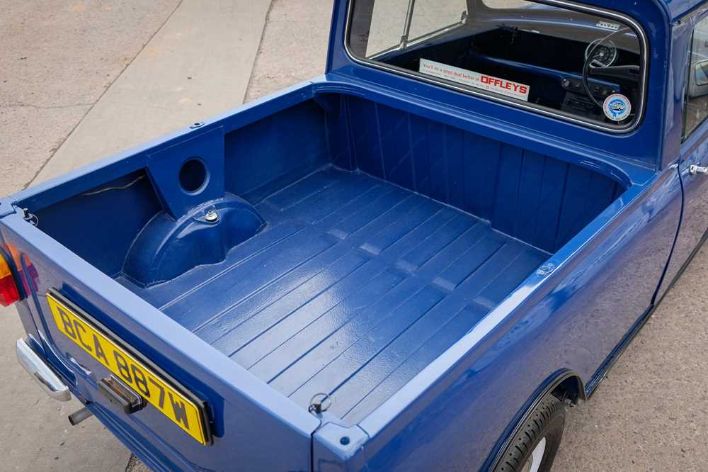 Lot 24 - 1981 Austin-Morris Mini 95L Pickup