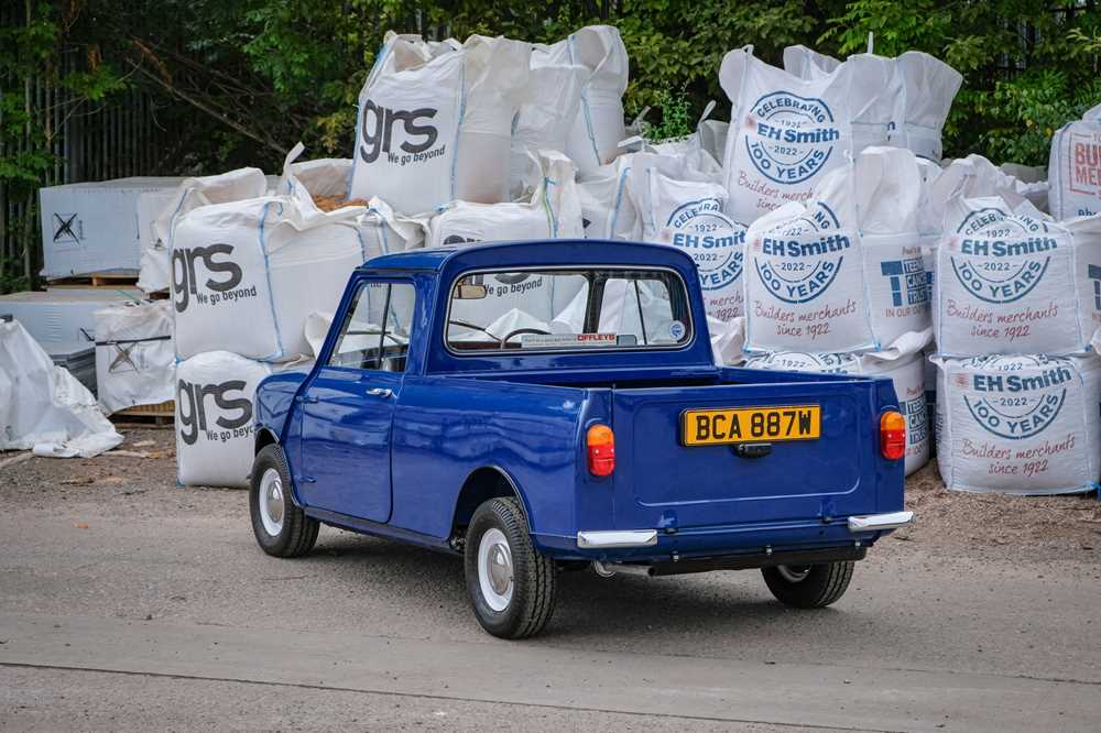 Lot 24 - 1981 Austin-Morris Mini 95L Pickup