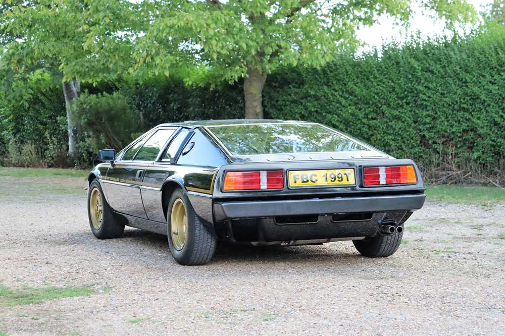 Lot 319 - 1979 Lotus Esprit S2 'JPS' World