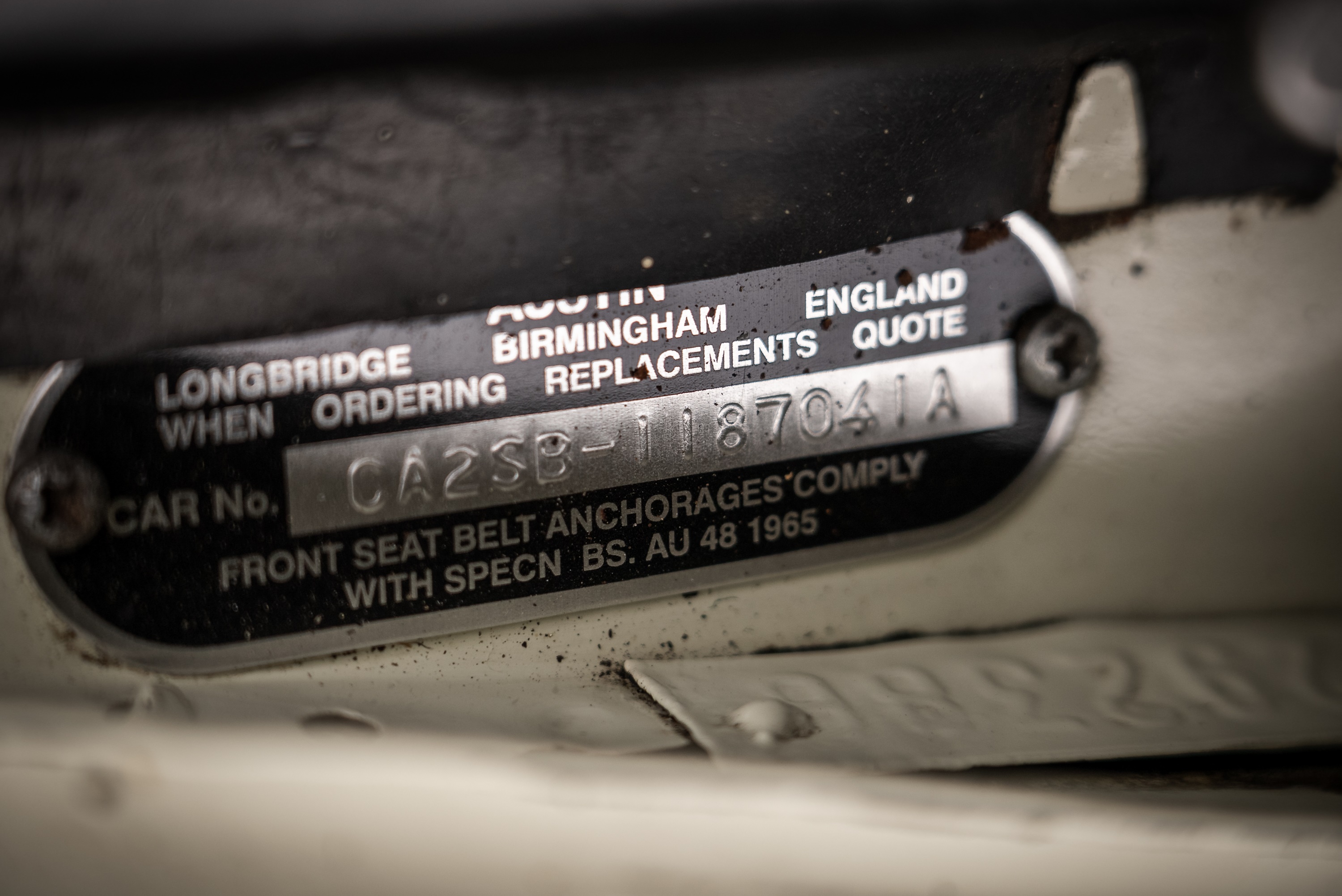 Lot 338 - 1968 Austin Mini Cooper S 1275 Mk2