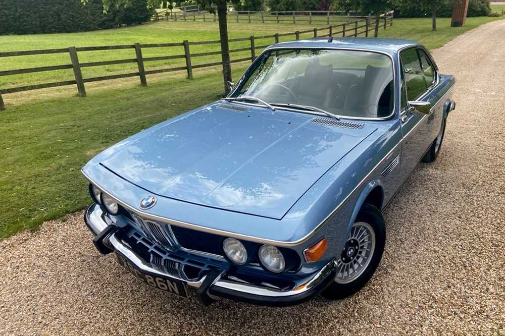 Lot 49 - 1974 BMW 3.0 CSi