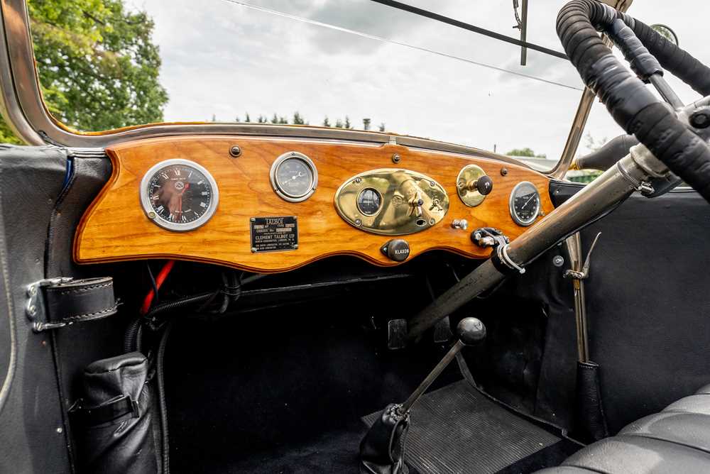 Lot 15 - 1925 Talbot 10/23 Tourer