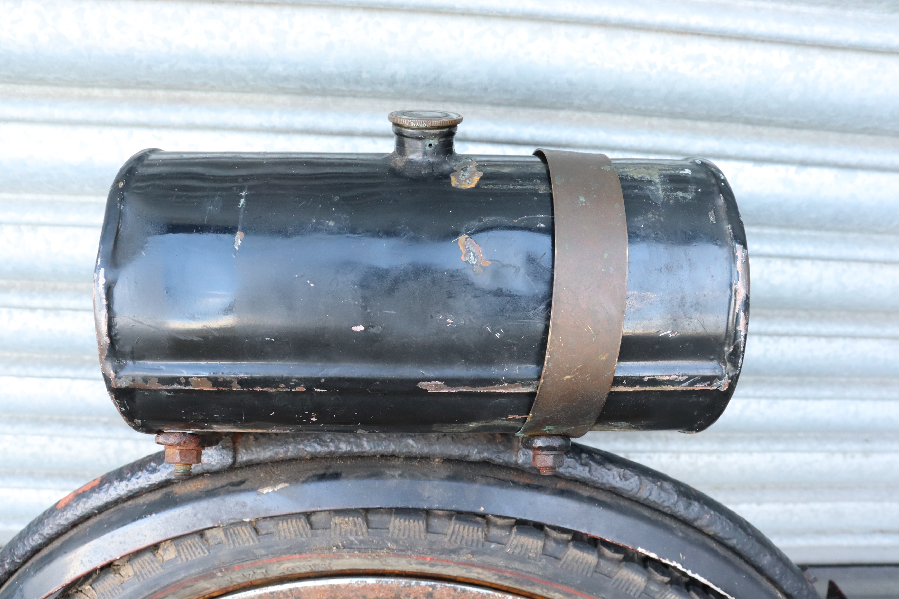 Lot 373 - c.1910s Wall Auto Wheel