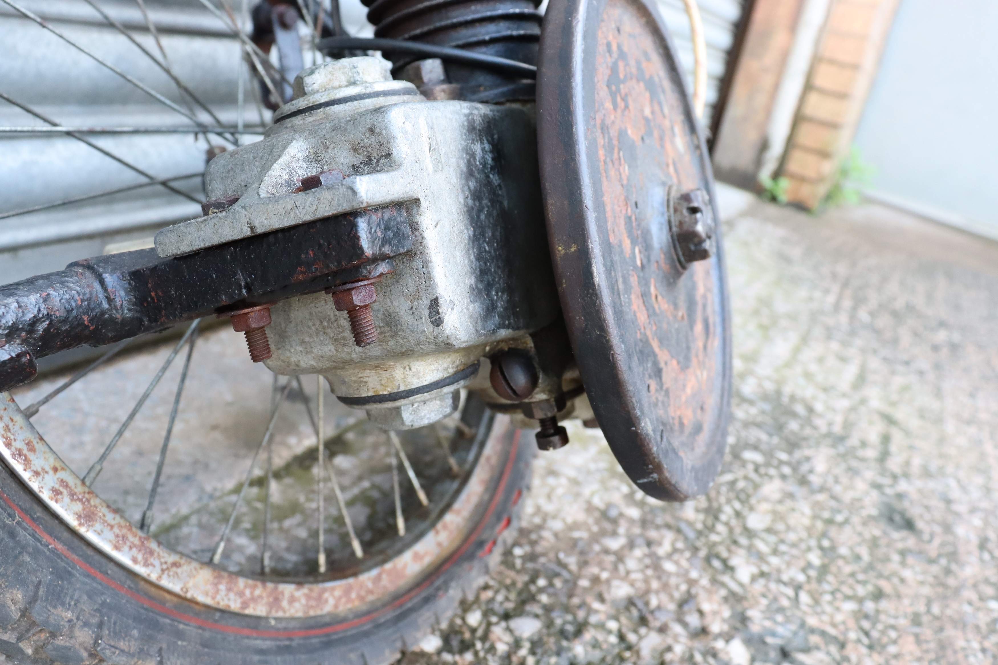Lot 373 - c.1910s Wall Auto Wheel