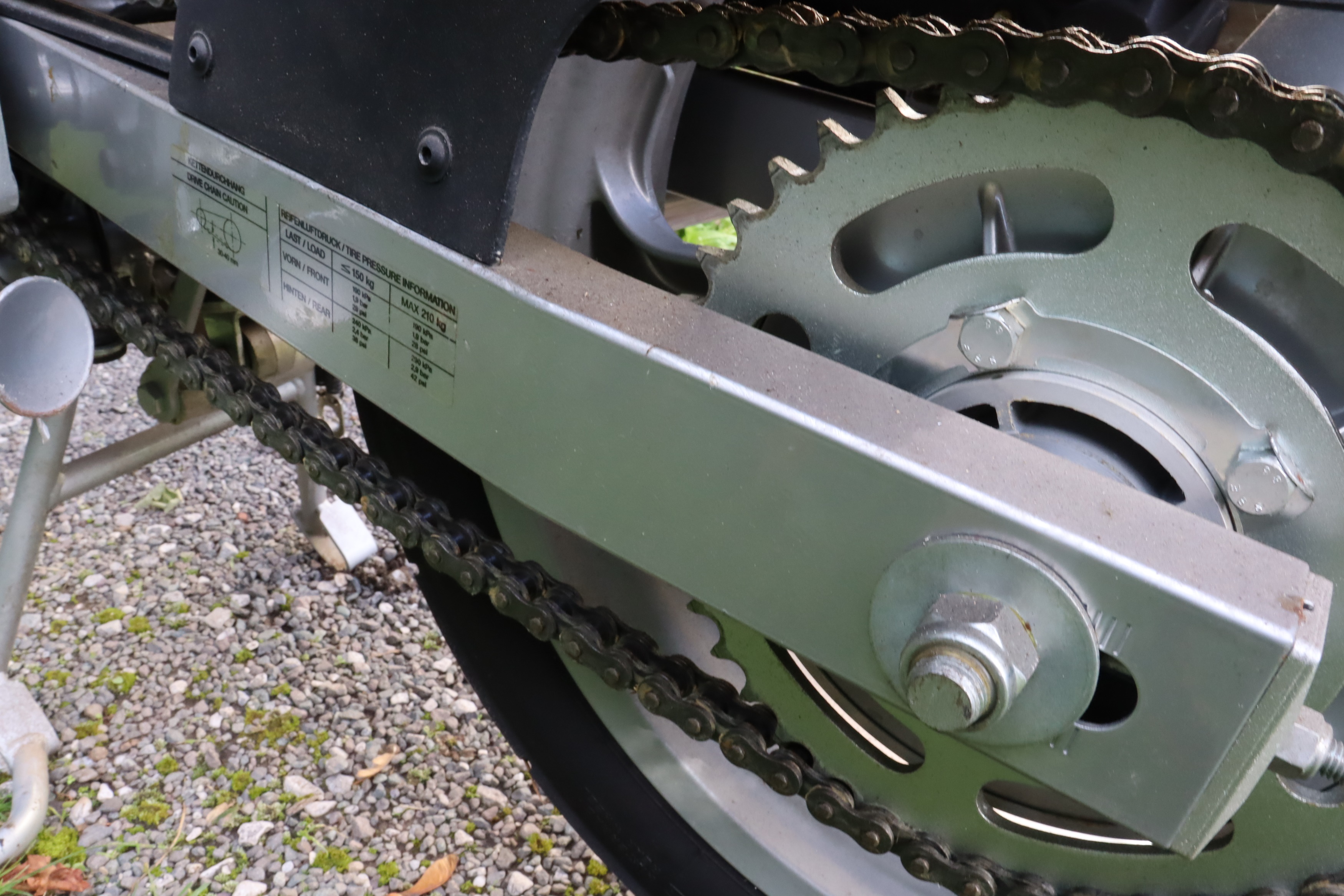 Lot 419 - c.1994 MZ Scorpion Tour 660