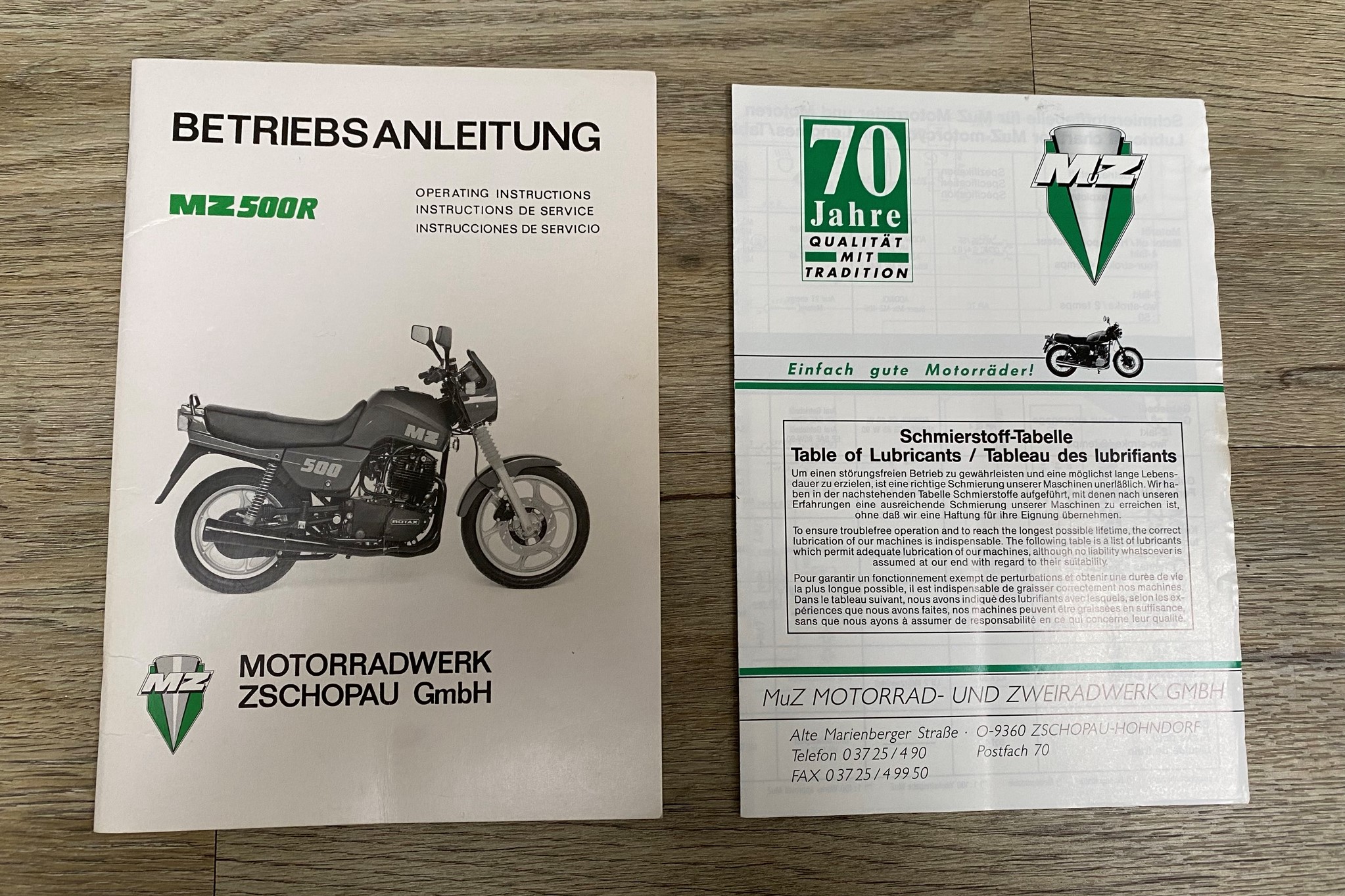 Lot 230 - 2004 MZ 500R Saxon