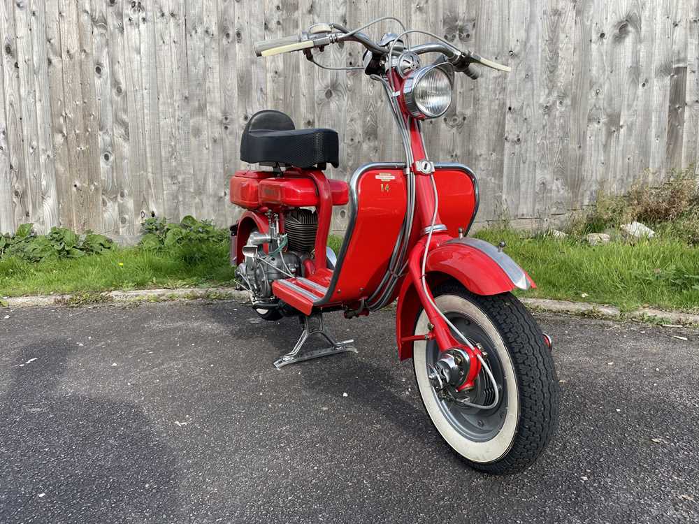 Lot 101 - 1953 Lambretta 125D Racer