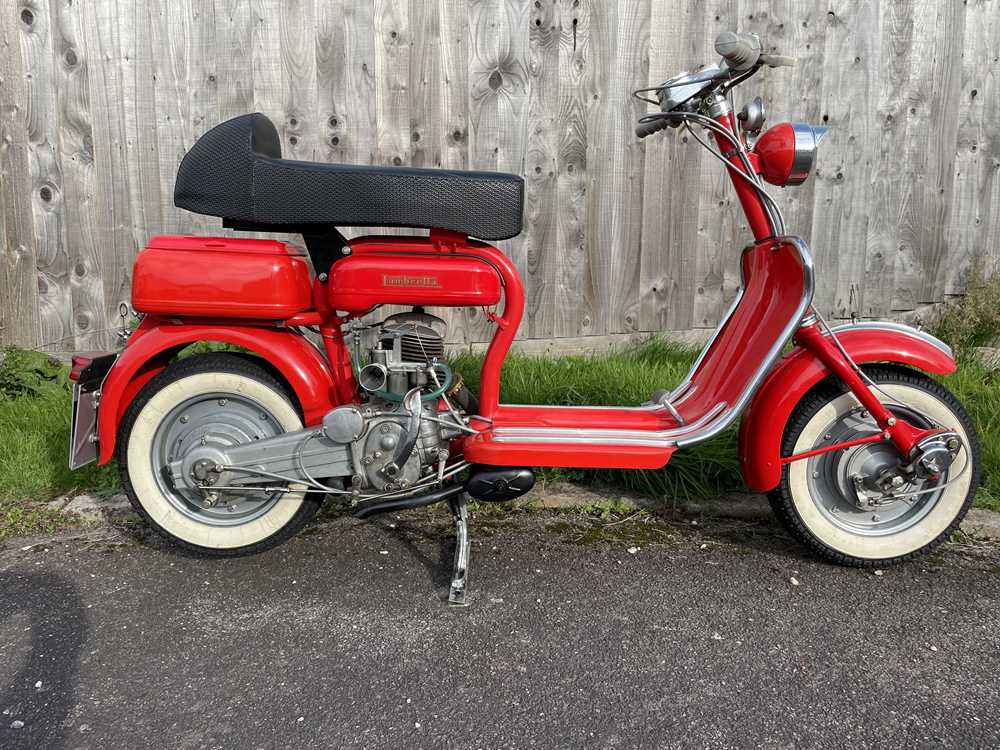 Lot 101 - 1953 Lambretta 125D Racer