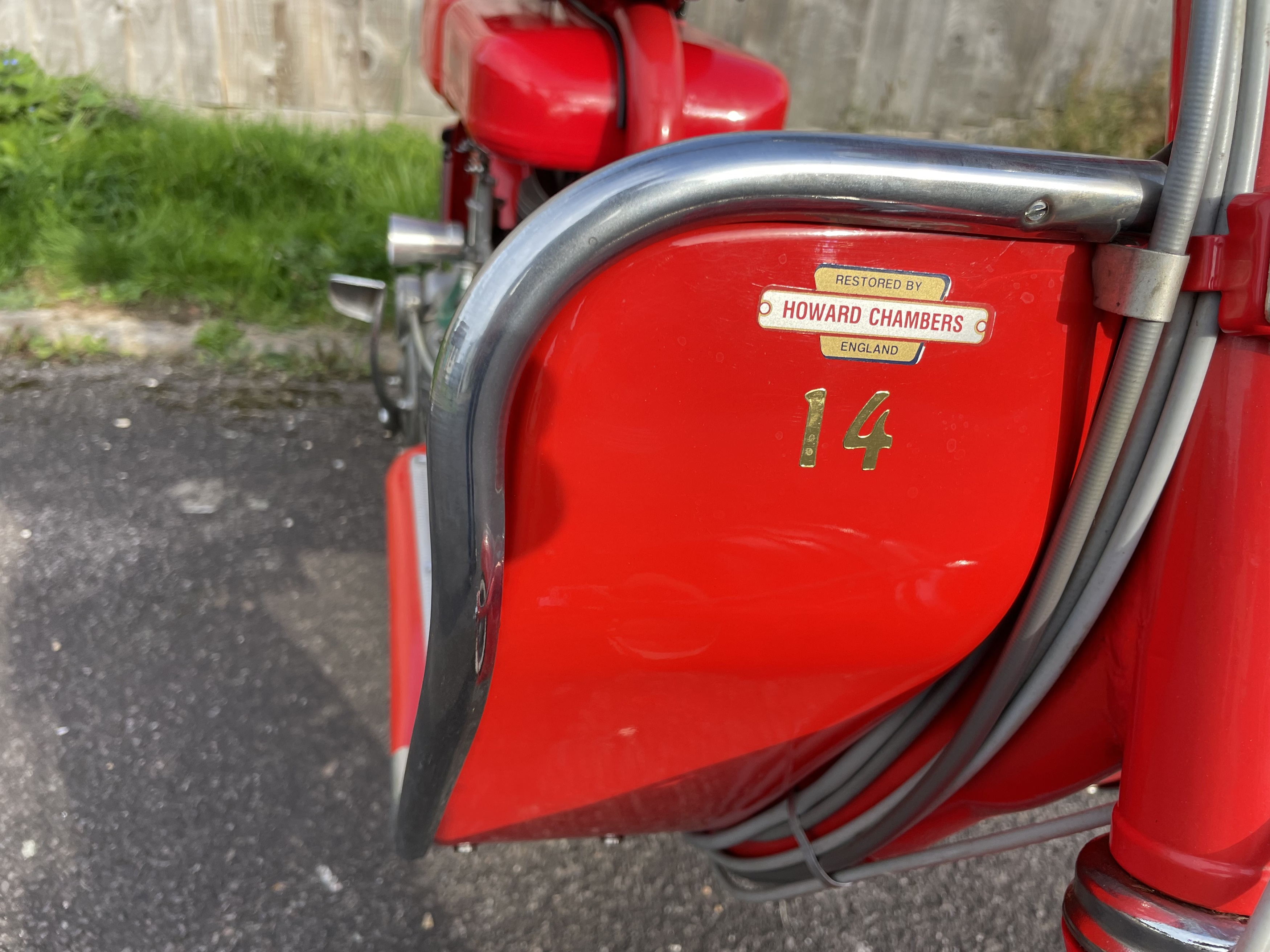 Lot 101 - 1953 Lambretta 125D Racer