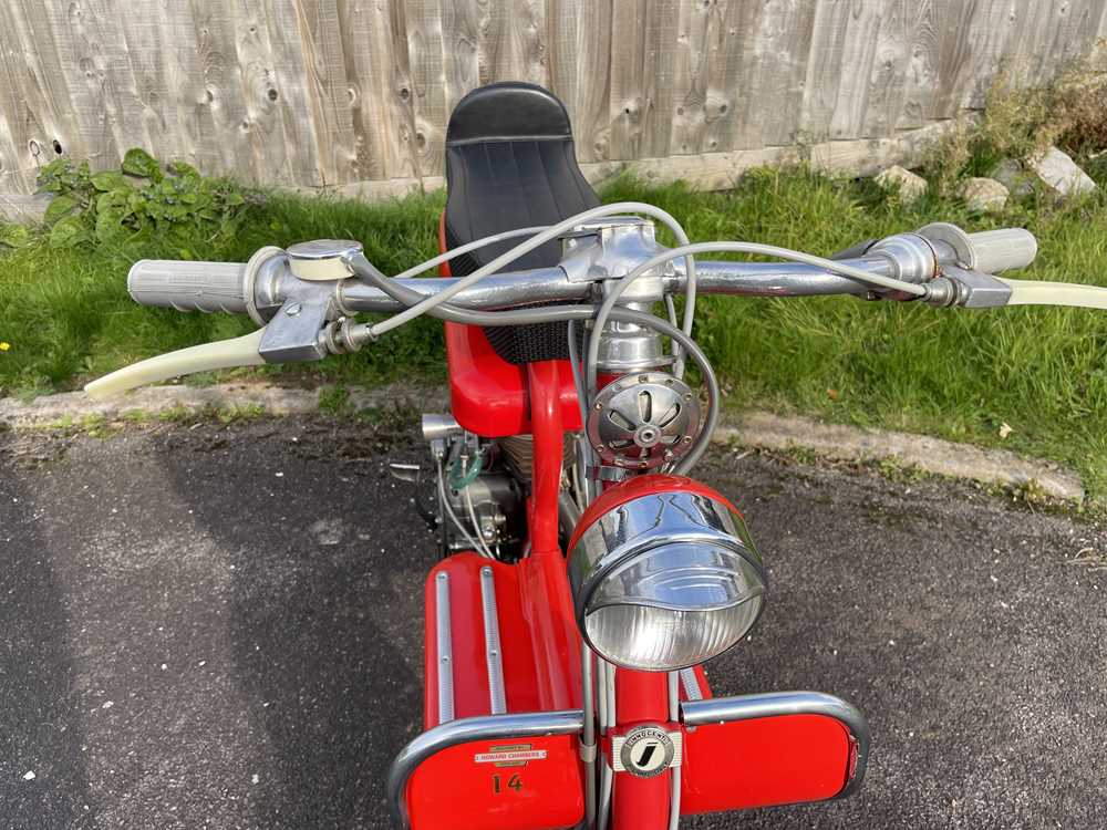 Lot 101 - 1953 Lambretta 125D Racer