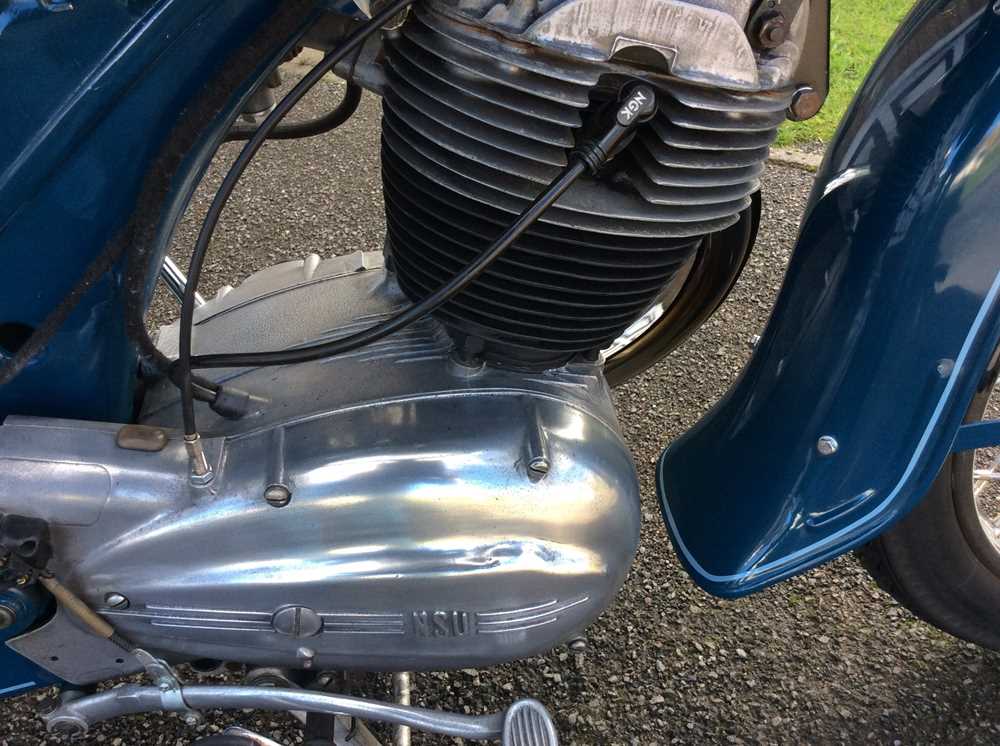 Lot 233 - 1956 NSU Max 250 Special