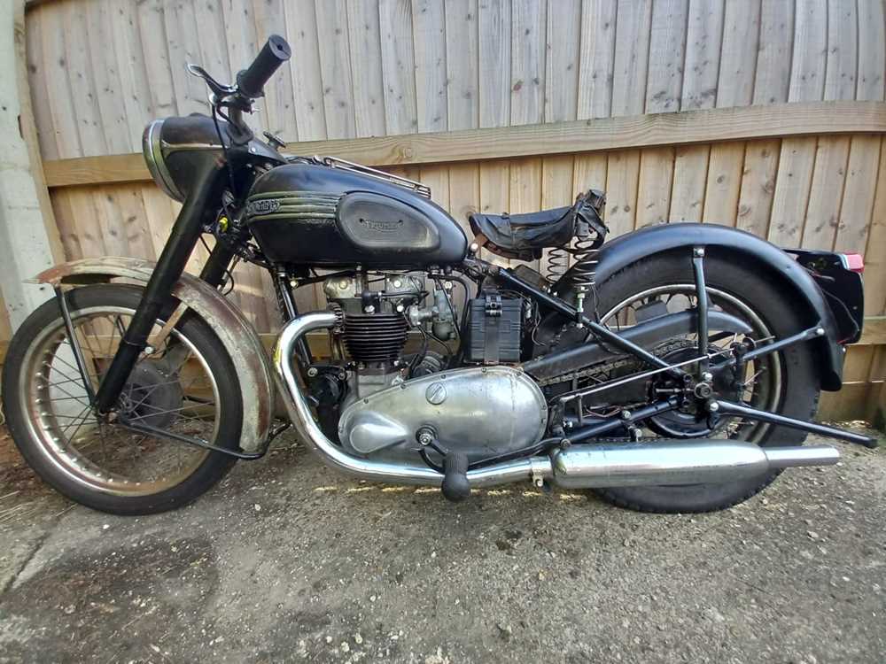 Lot 324 - 1952 Triumph 5T Speed Twin