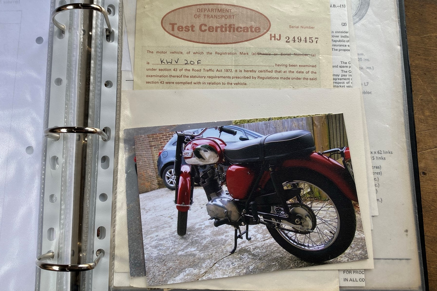 Lot 282 - 1968 Triumph Super Cub