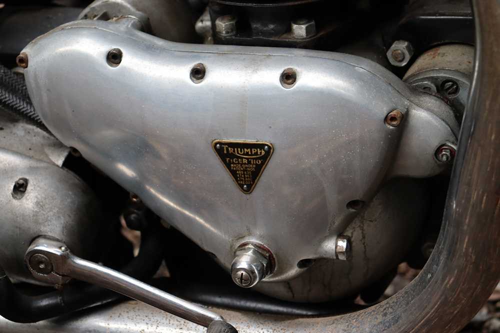Lot 423 - 1959 Triumph Tiger T110