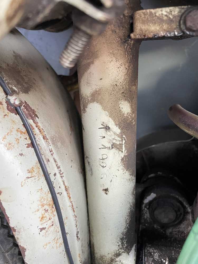 Lot 134 - 1955 Lambretta Locomociones LD125