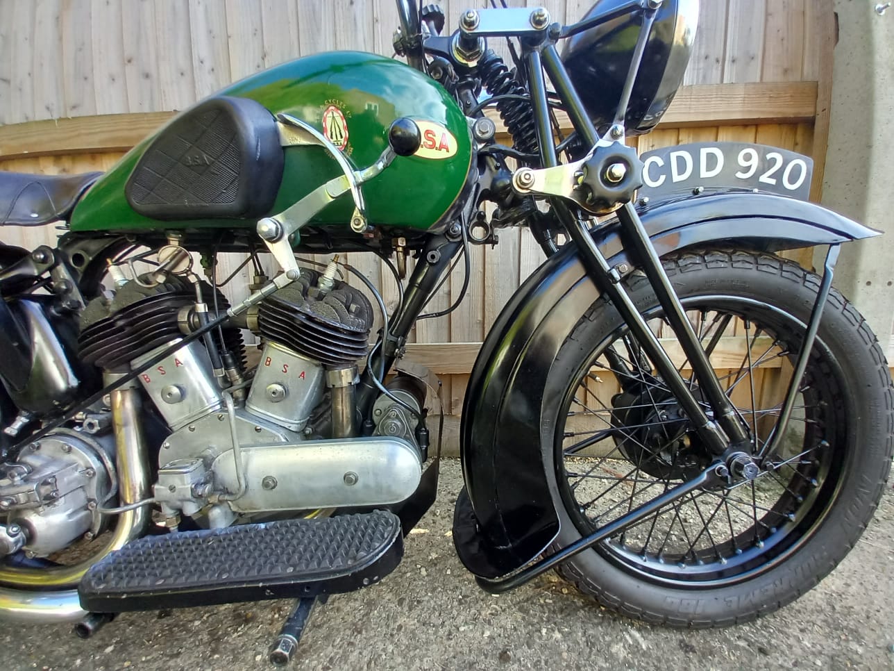 Lot 377 - 1935 BSA G14 1000